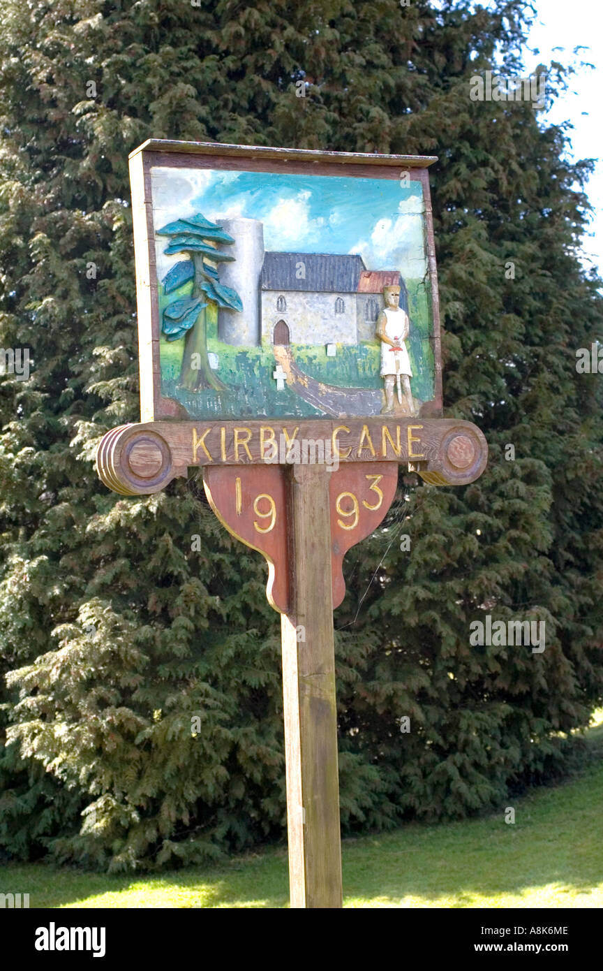 Village sign 1 Stock Photo - Alamy