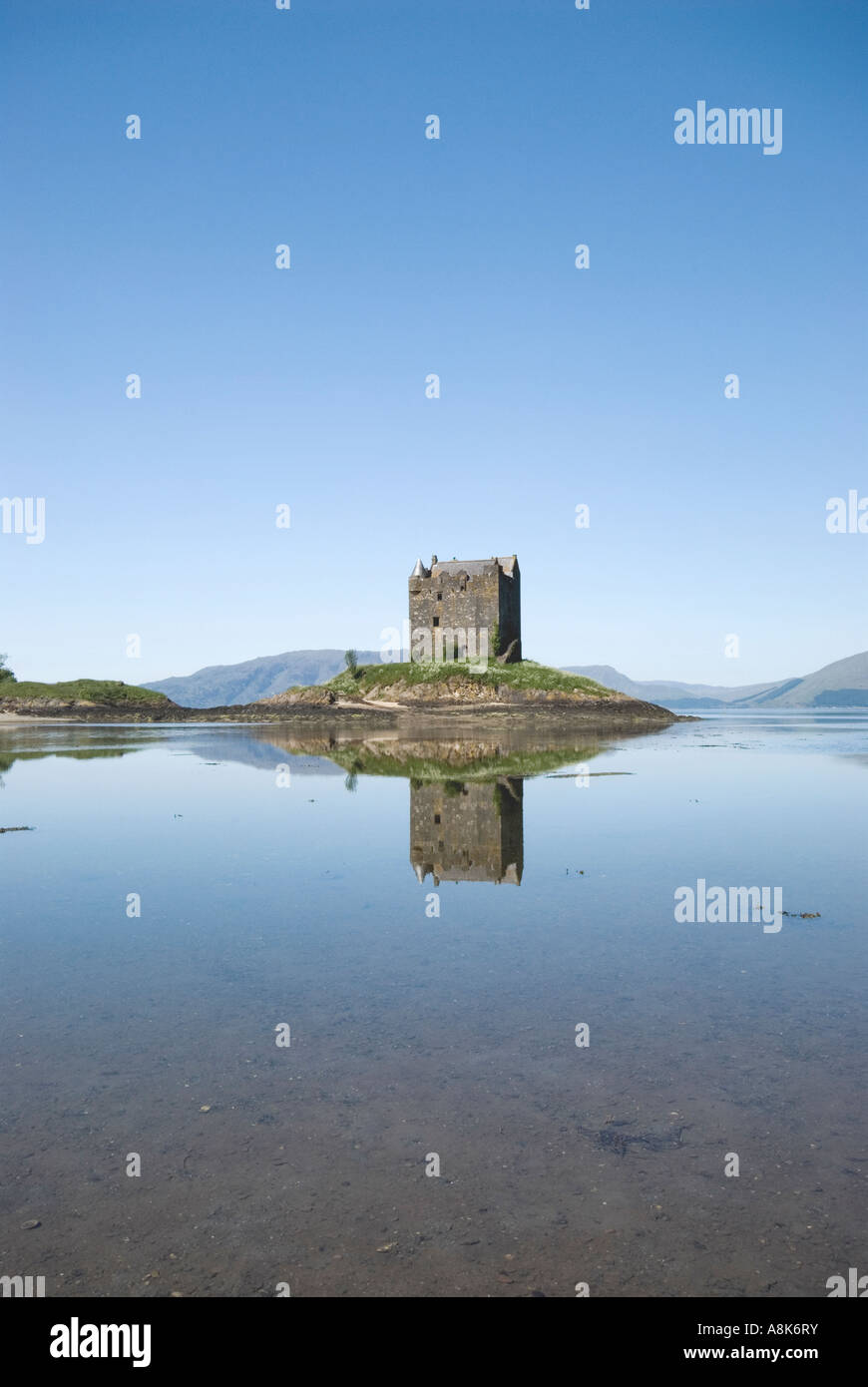 Castle Stalker Portnacroish Appin Argyll & Bute Stock Photo - Alamy
