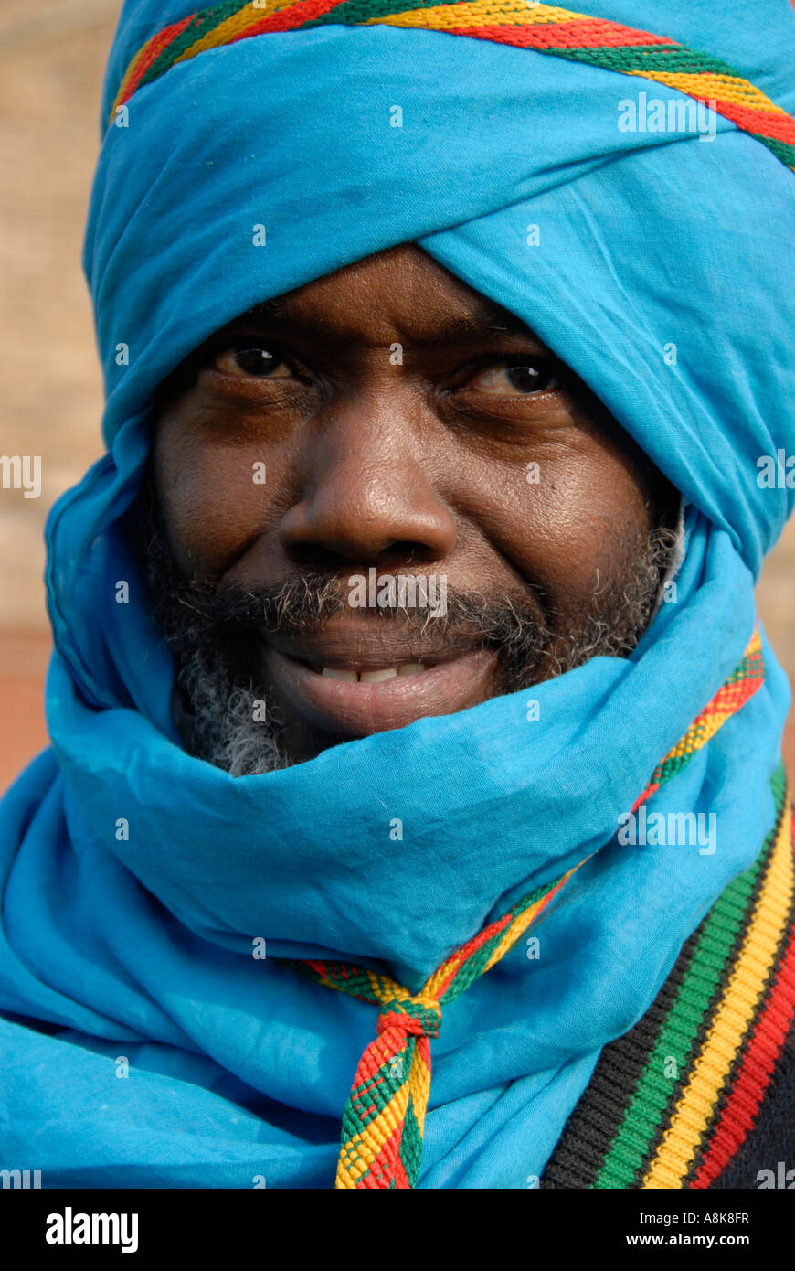 Portrait of Rastafarian man Stock Photo - Alamy