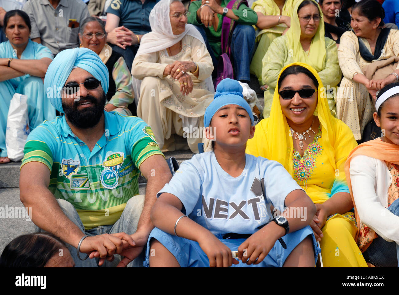 Celebration of Hindu and sikh festival of Vaisakhi in Trafalgar Square ...