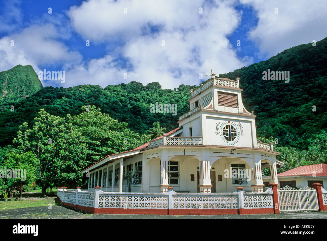 Afono Village American Samoa South High Resolution Stock Photography ...