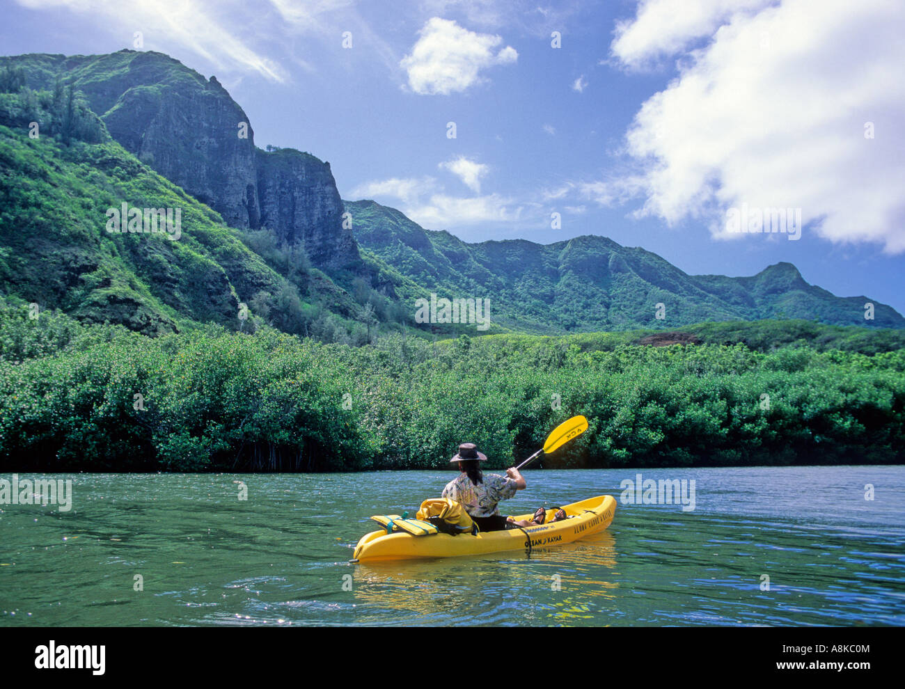 Huleia kayak hi-res stock photography and images - Alamy