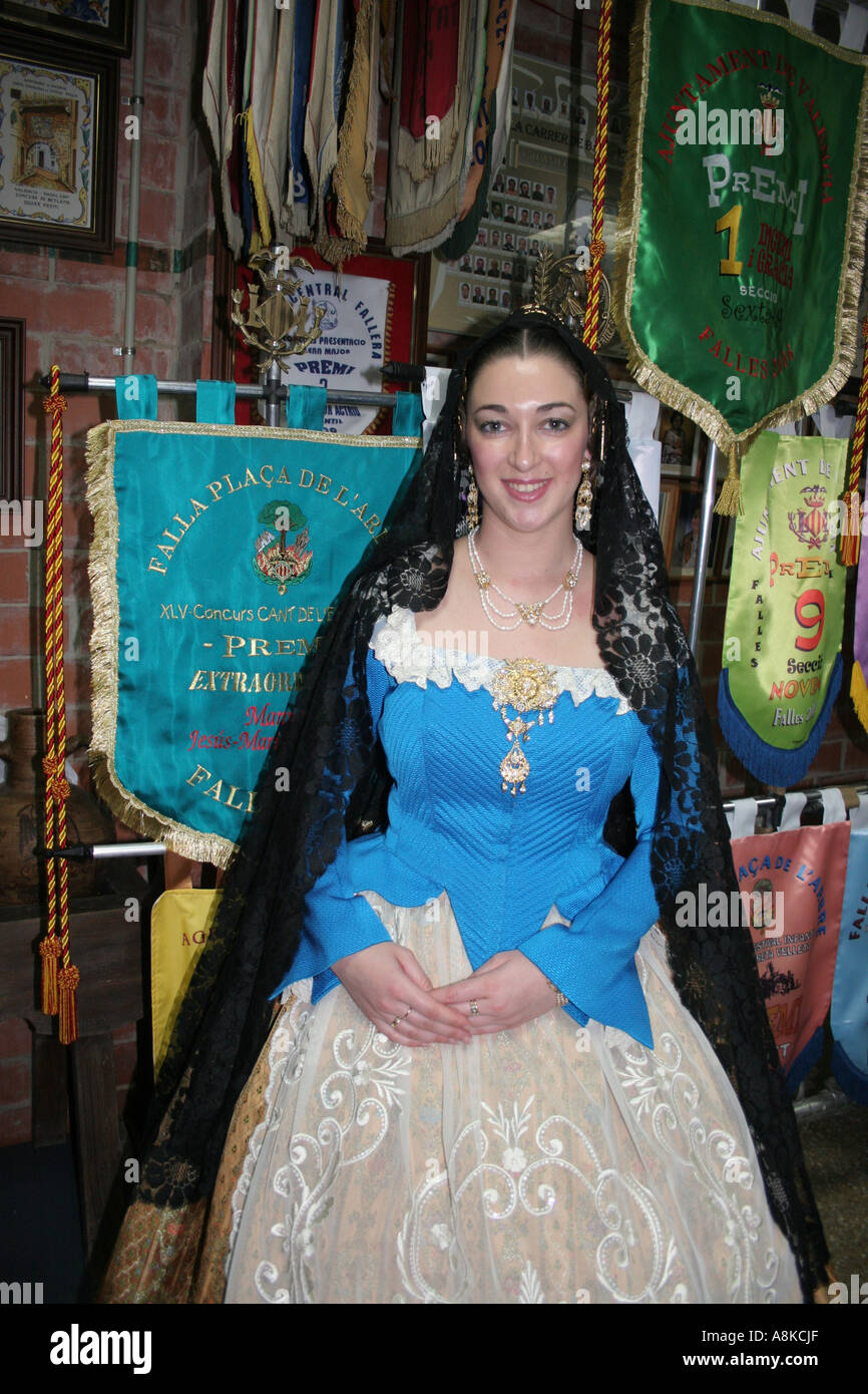 Fallera hi-res stock photography and images - Alamy