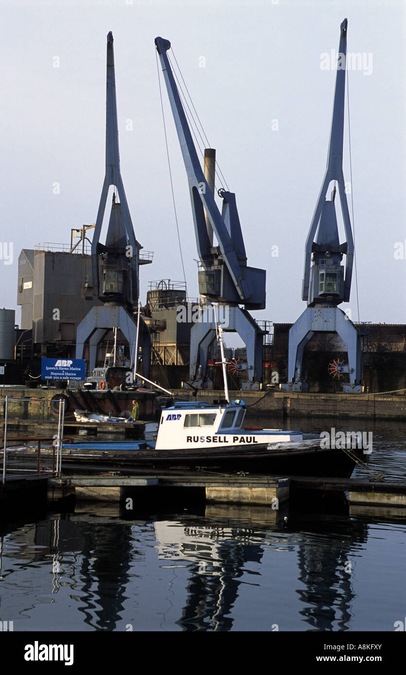 The Port of Ipswich, Suffolk, UK Stock Photo - Alamy