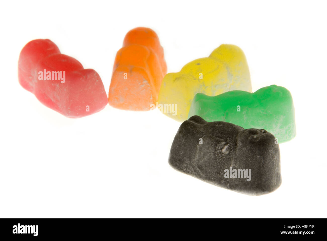 Jelly baby different shapes hi-res stock photography and images - Alamy