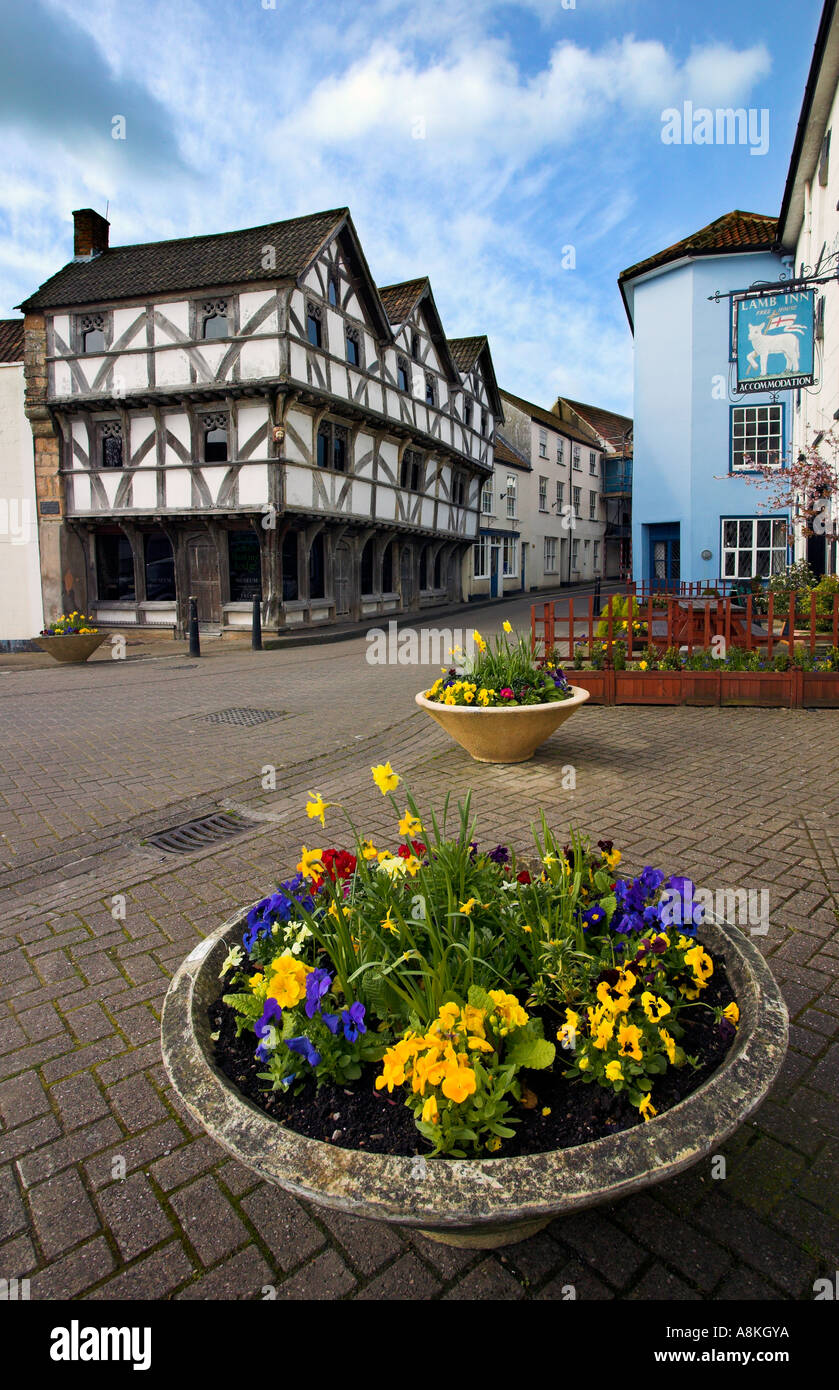King John's Hunting Lodge, Axbridge, Somerset, England Stock Photo - Alamy