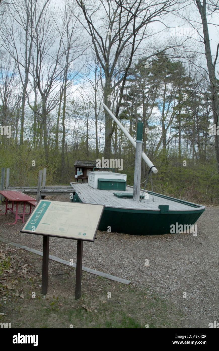 Piscataqua Gundalow at Sandy Point Discovery Center in Stratham New ...