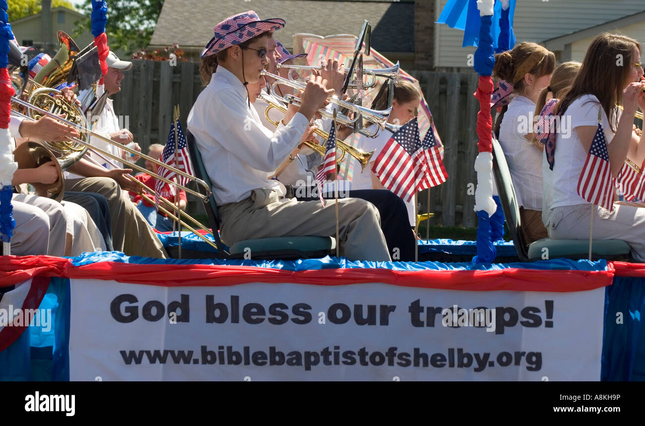 Memorial Day Parade Stock Photo - Alamy