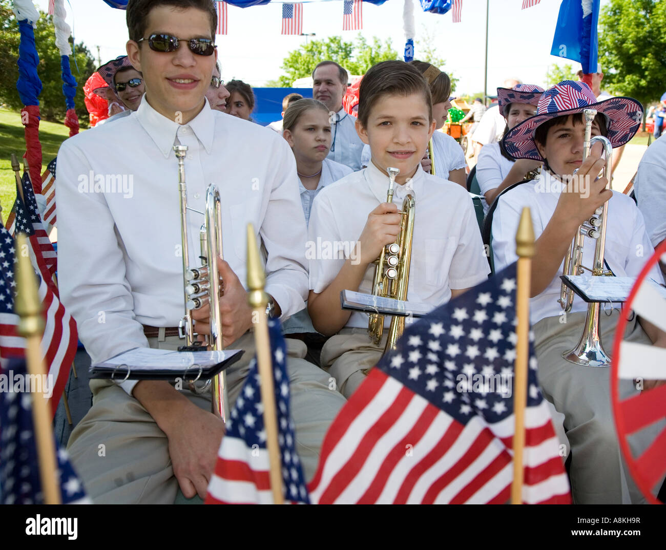 Memorial Day Parade Stock Photo - Alamy