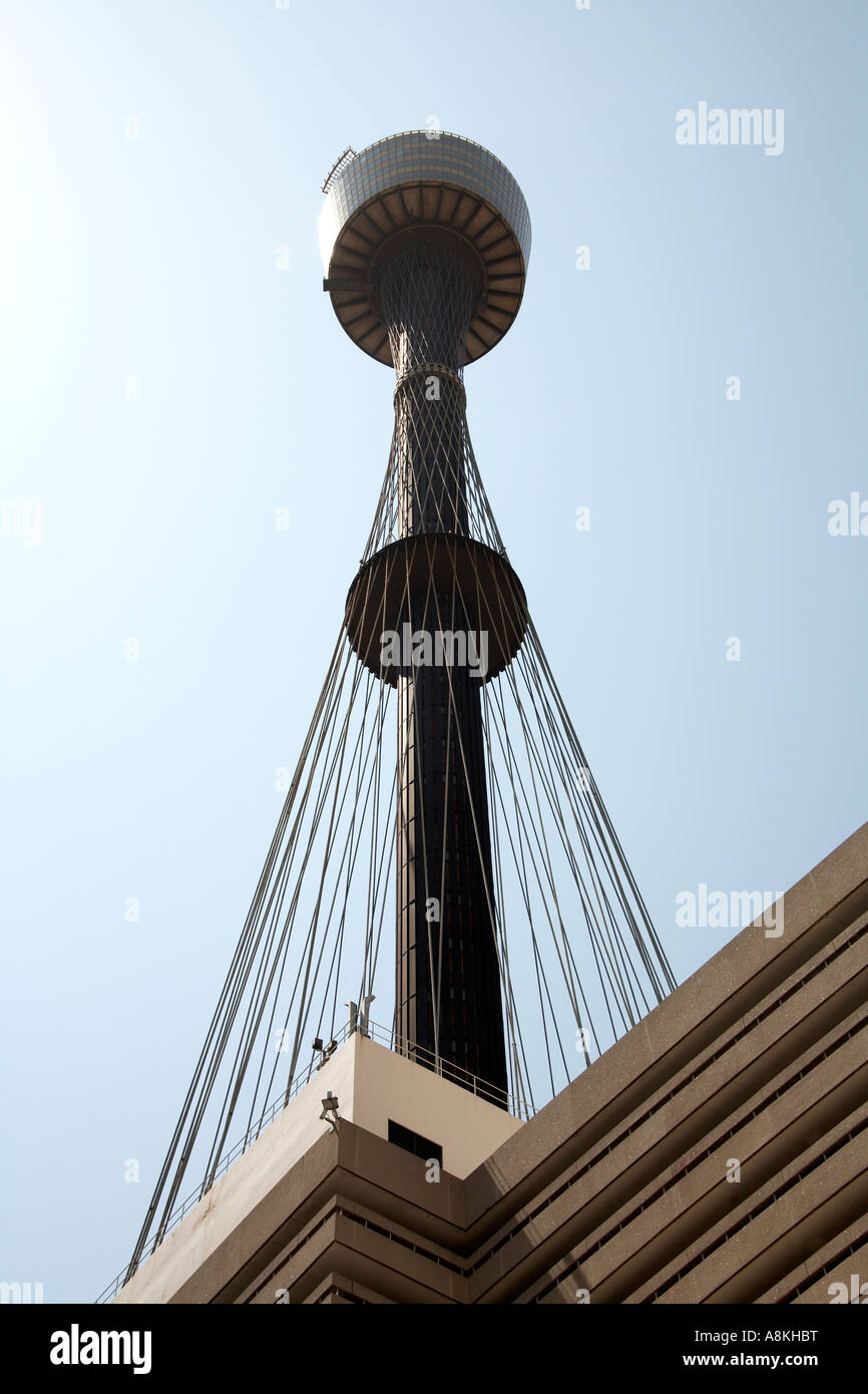 Sydney Tower above Centrepoint in city centre Sydney New South Wales ...
