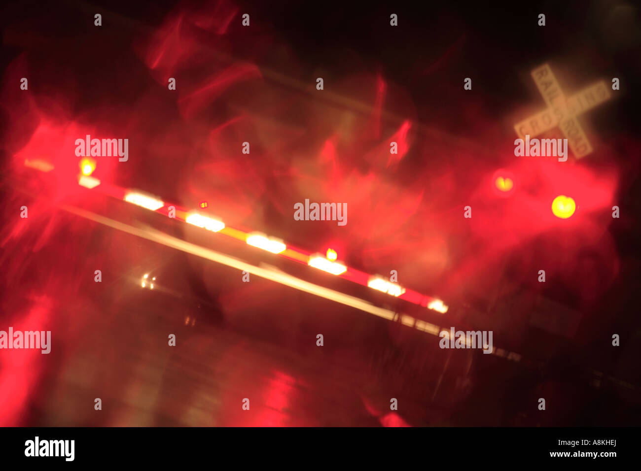 Railroad arm crossing hi-res stock photography and images - Alamy