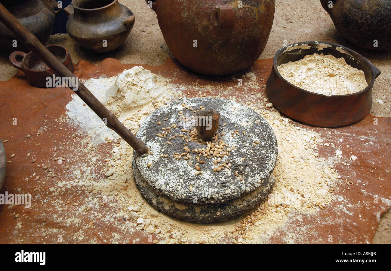 Quern stone hi-res stock photography and images - Alamy