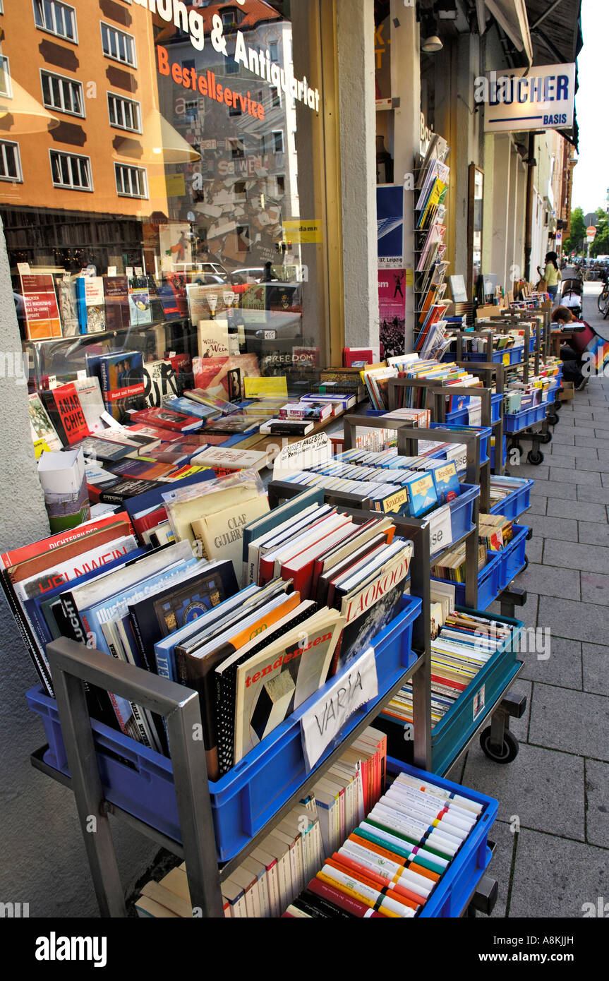 Book store, Munich, Bavaria, Germany Stock Photo - Alamy