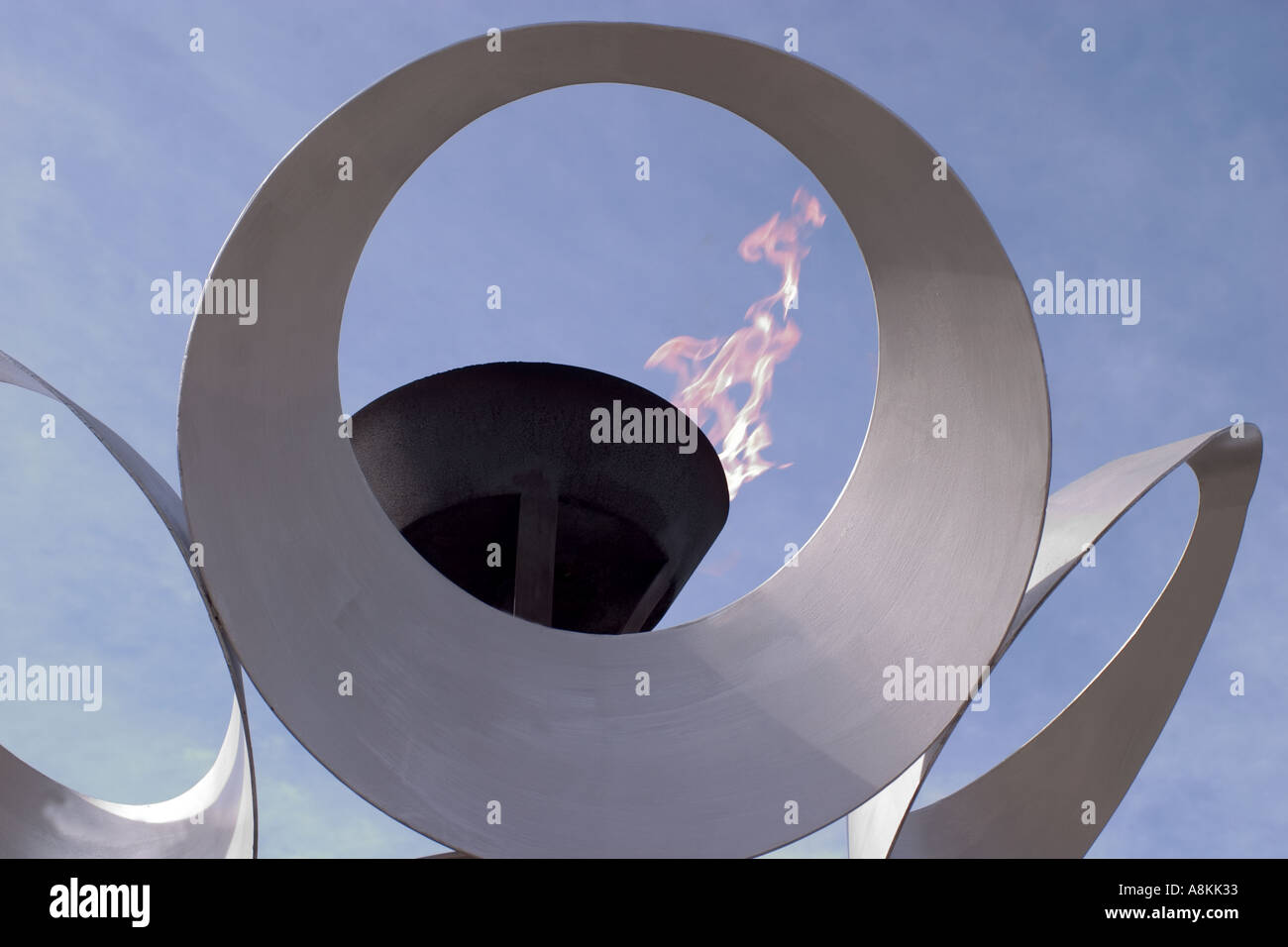 Washington States Special Olympics Torch Stock Photo - Alamy