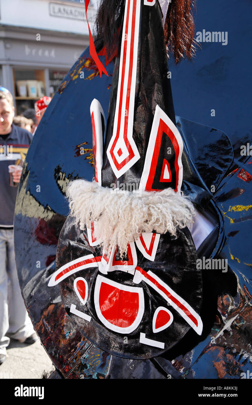 The Oss During The Obby Oss Mayday Celebrations Padstow Cornwall ...