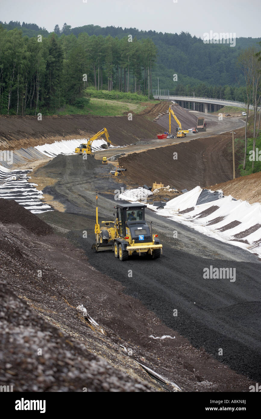 Expressway under construction Stock Photo - Alamy
