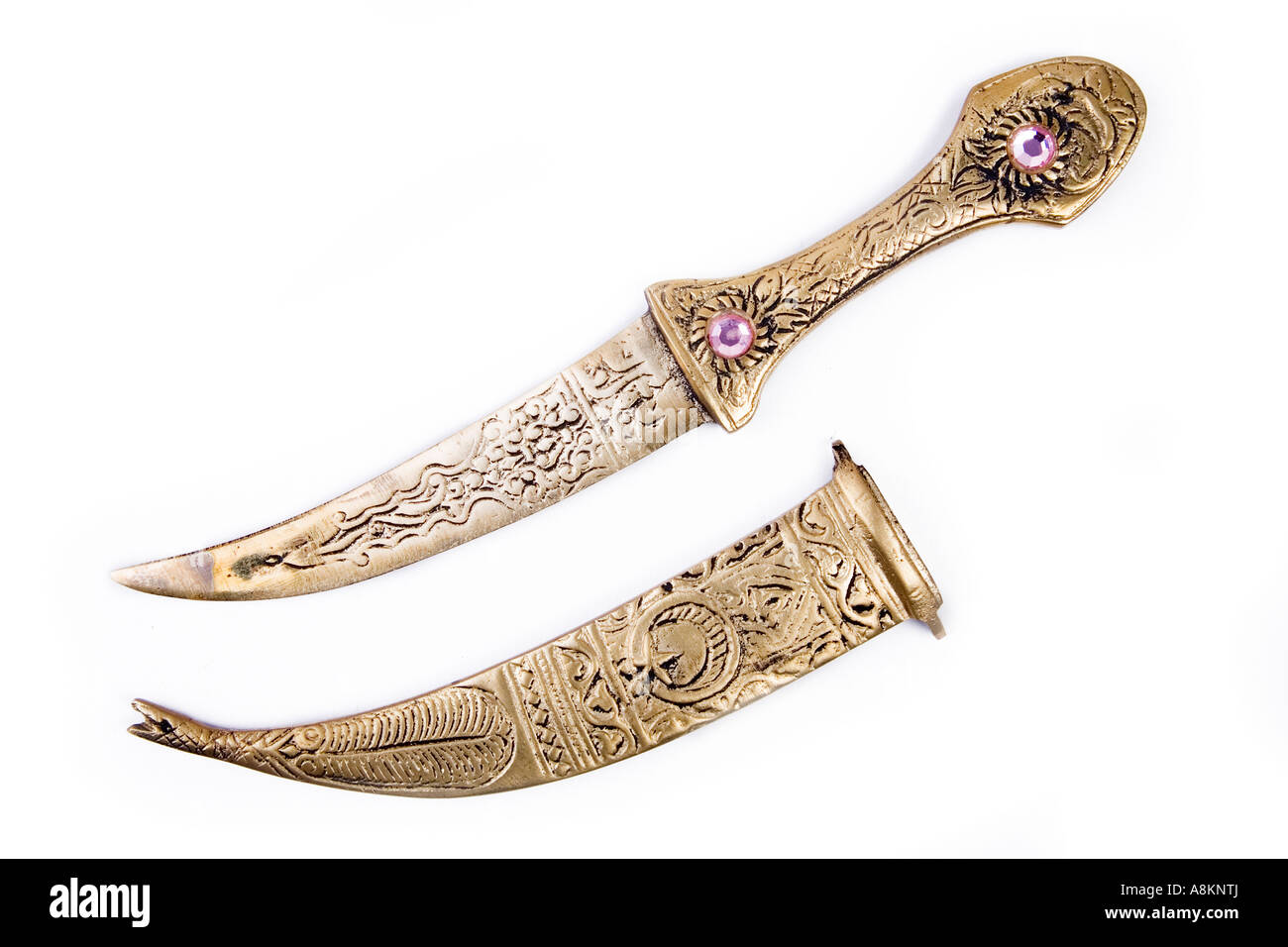 Egypt dagger, 18. century Stock Photo - Alamy