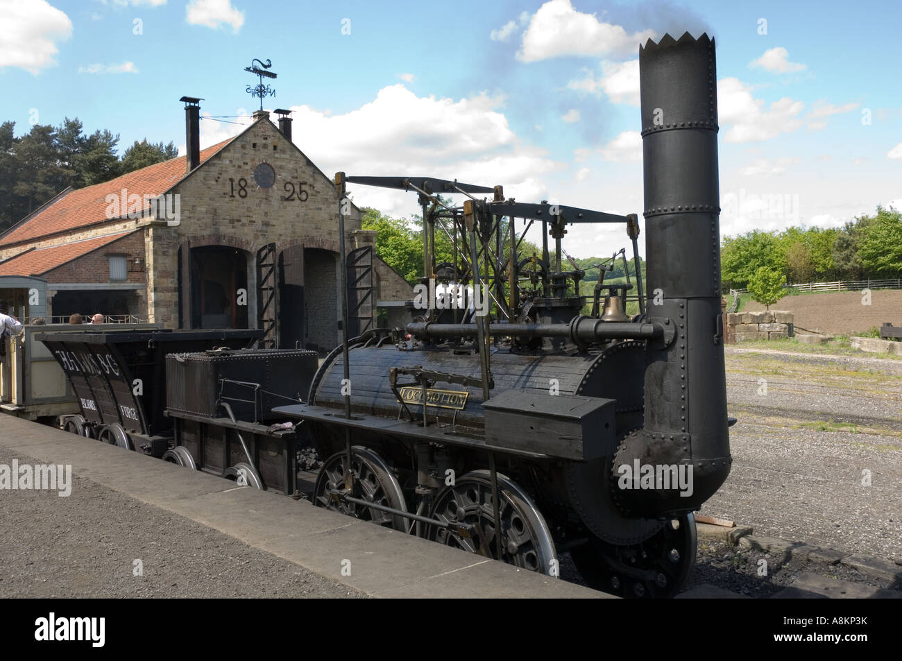 George stephenson locomotion hi-res stock photography and images - Alamy