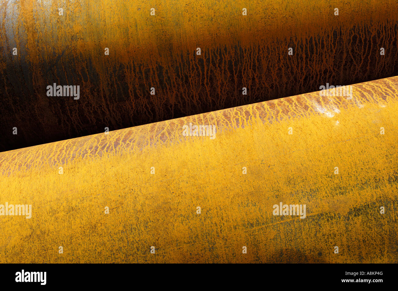 Rust on pipes Stock Photo - Alamy