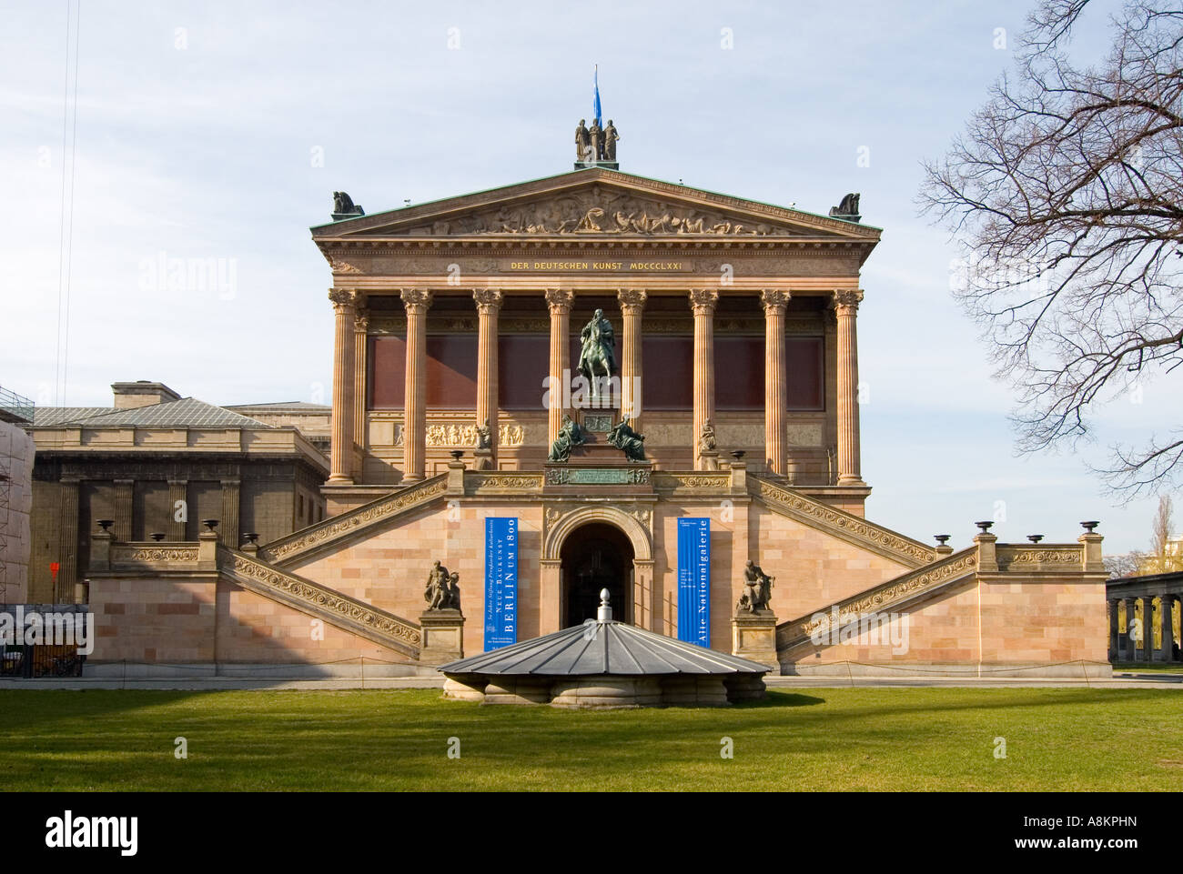 Old national gallery, Berlin, Germany Stock Photo - Alamy