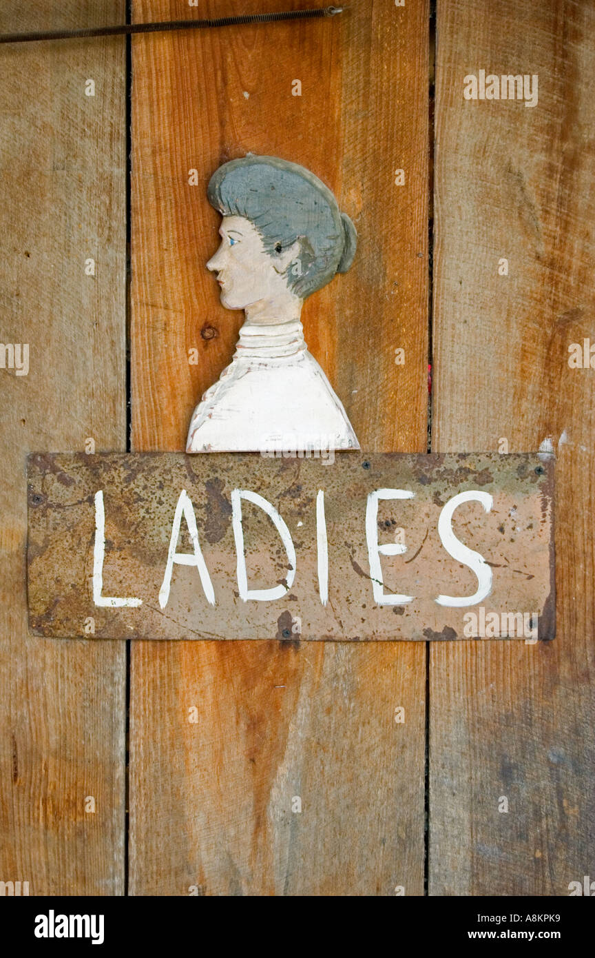 Ladies sign hi-res stock photography and images - Alamy