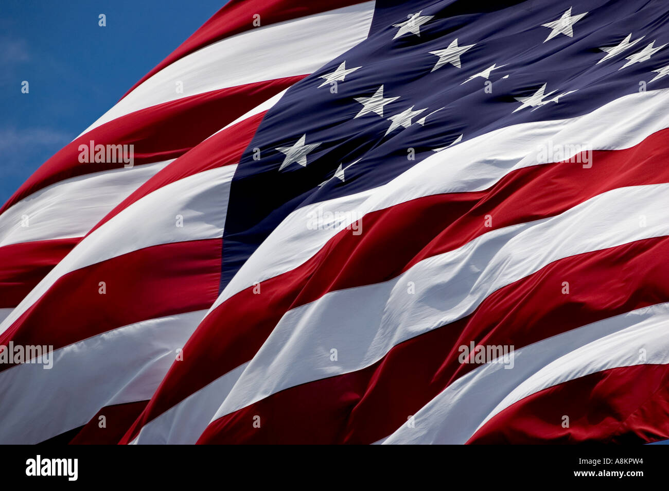 American flag close up Stock Photo - Alamy