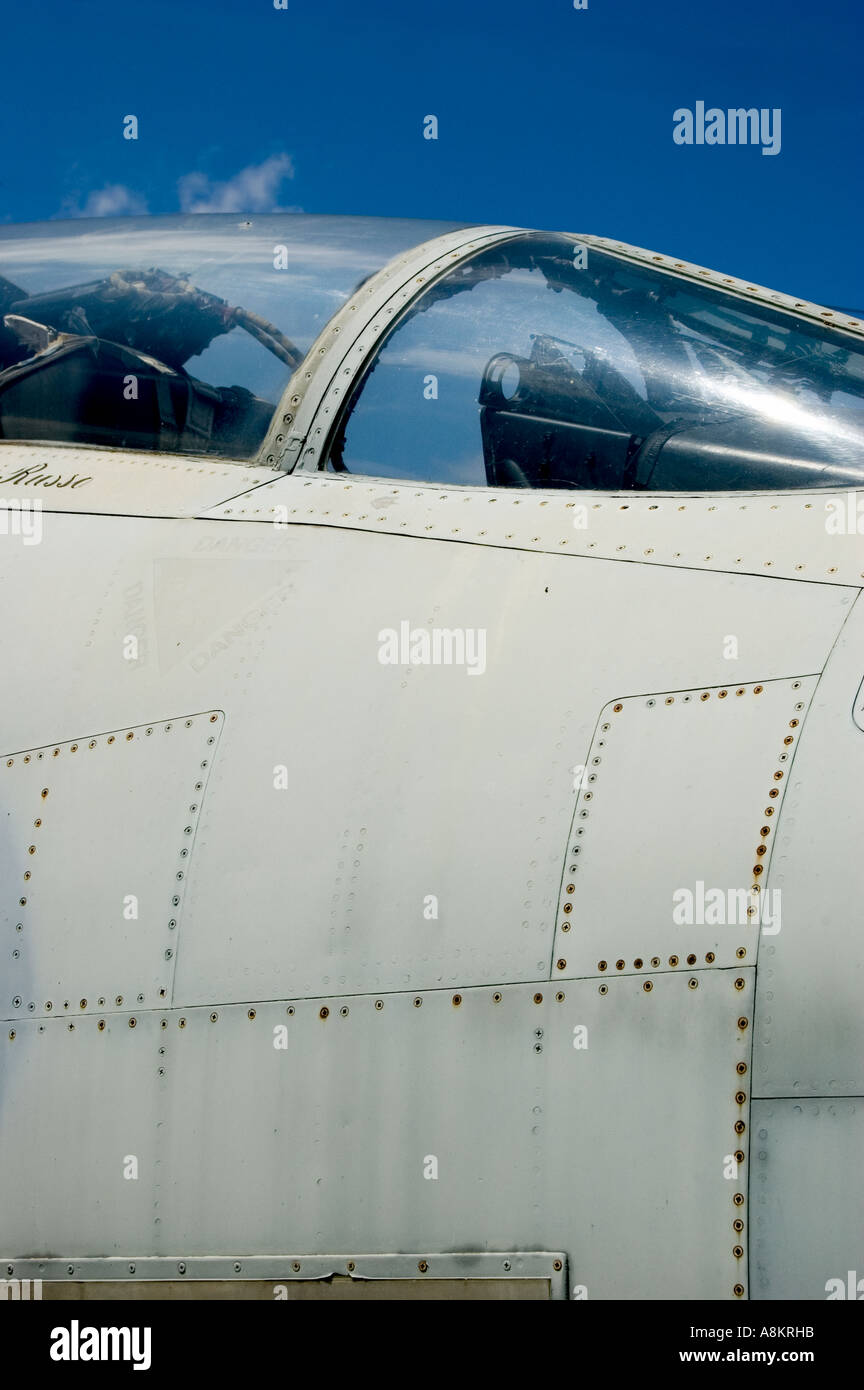 Military fighter plane windshield Stock Photo - Alamy