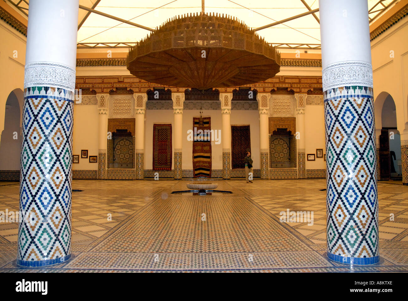 Interior of the Moroccan Museum Marrakech Marrakesh Morocco North ...