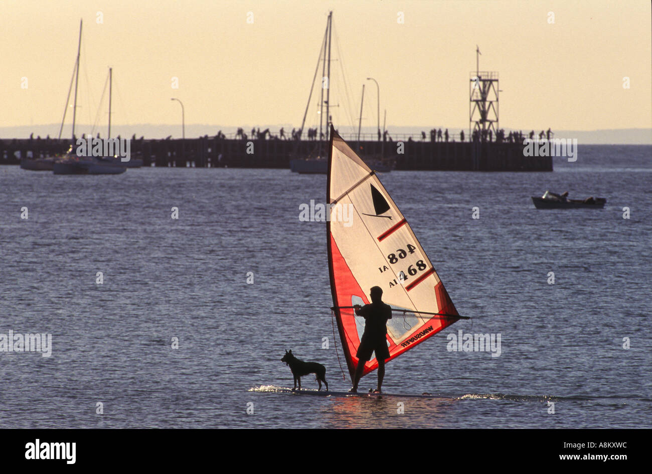 Windsurfing hi-res stock photography and images - Alamy