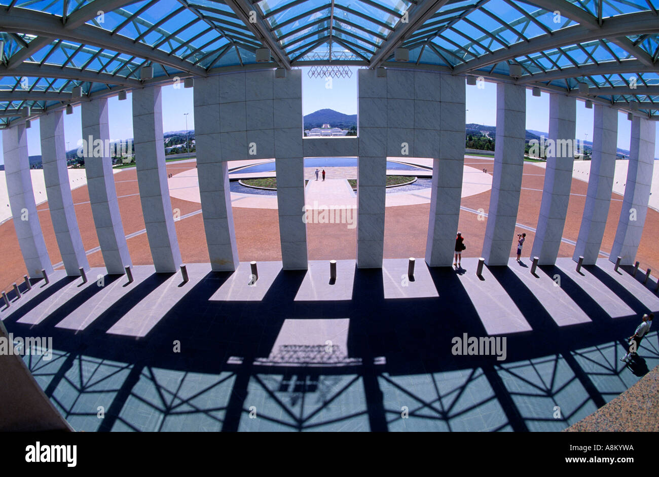 Australian federal parliament building Capitol Hill Canberra Australian ...