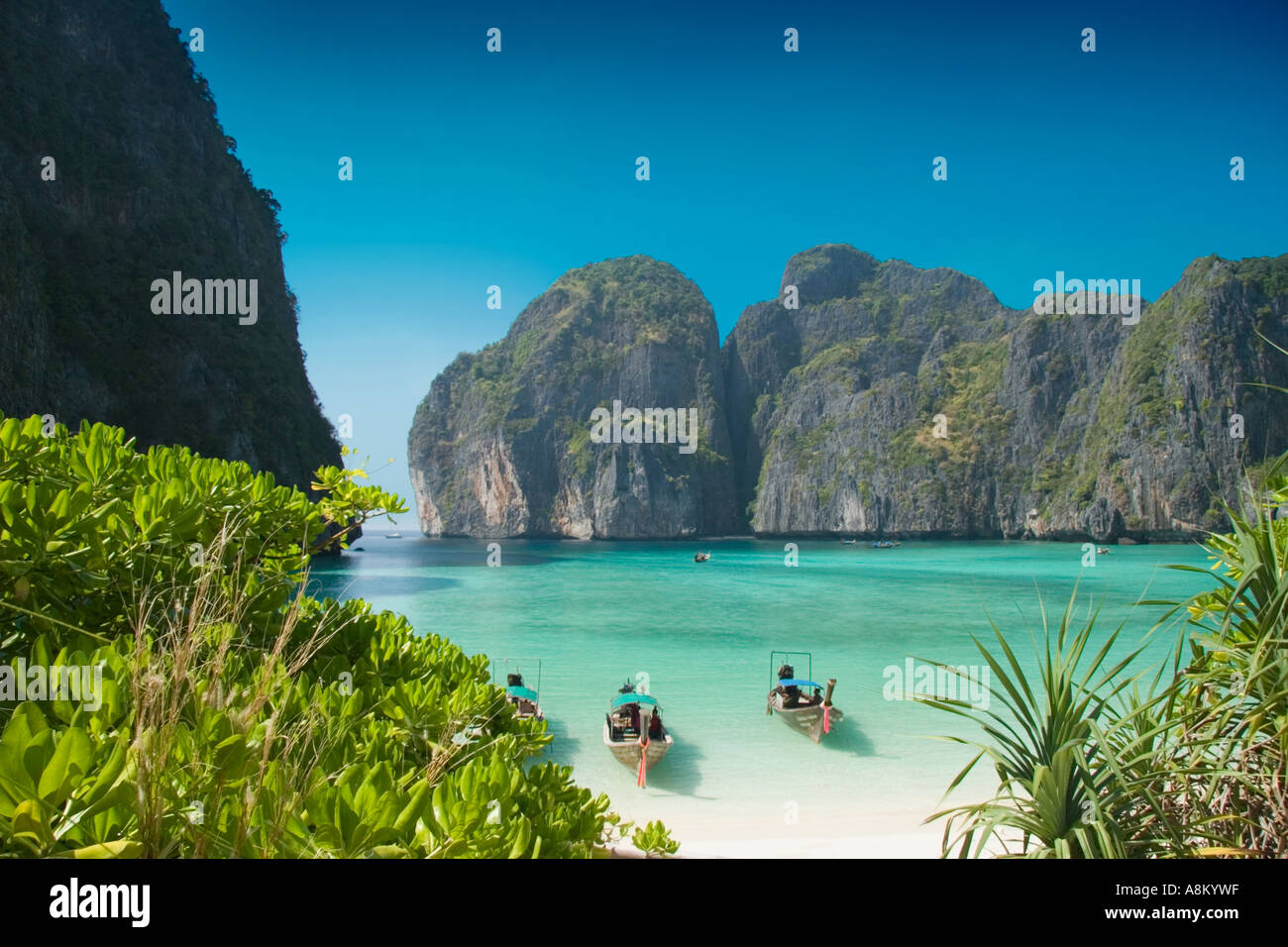 Maya bay thailand hi-res stock photography and images - Alamy