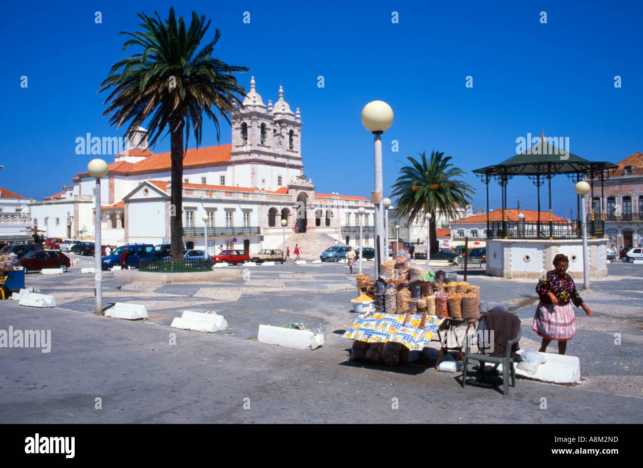 O Sitio, Nazare, Portugal Stock Photo - Alamy