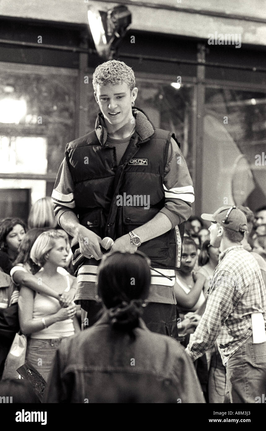 Justin timberlake 1997 hi-res stock photography and images - Alamy