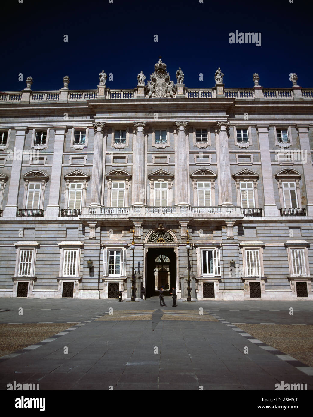 Madrid Spain Royal Palace Stock Photo - Alamy