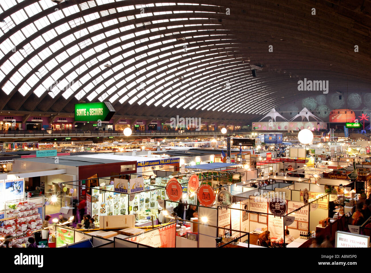 Trade fair of Nice Stock Photo - Alamy