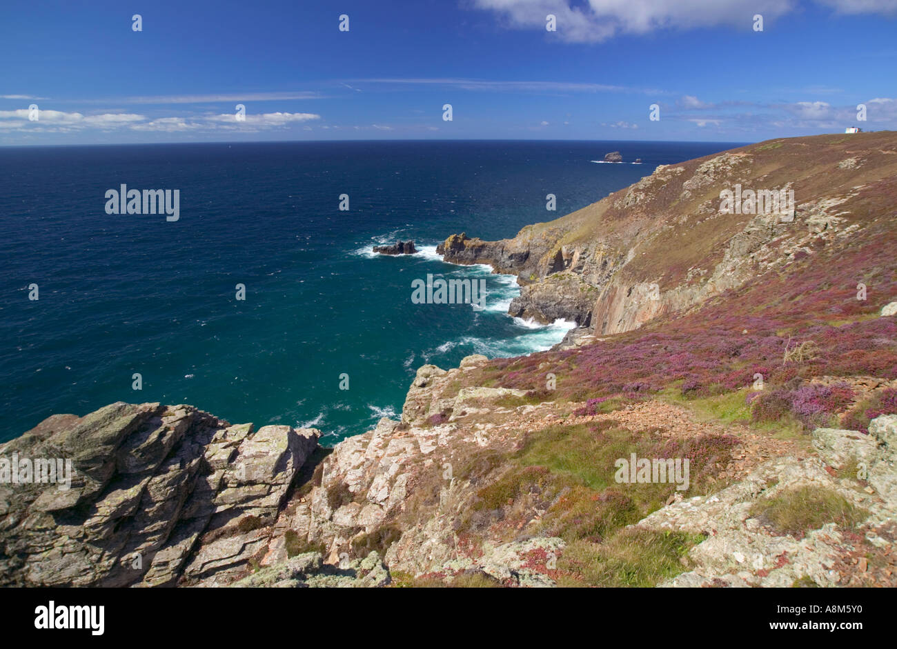 St Agnes Head nr St Agnes Cornwall Great Britain the Atlantic coastline ...
