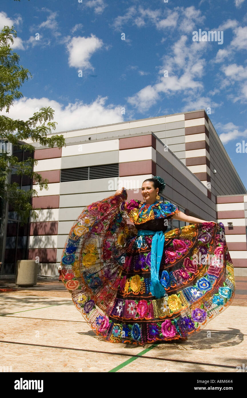USA IDAHO BOISE Ballet Folk Lonco Dancers performing at the Centre on ...
