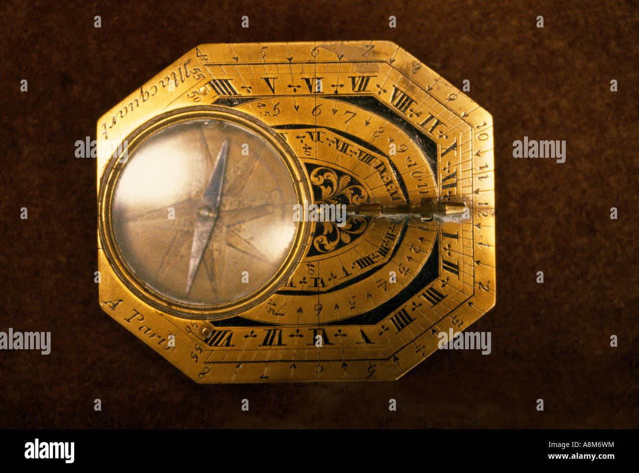 Compass 18th century hi-res stock photography and images - Alamy