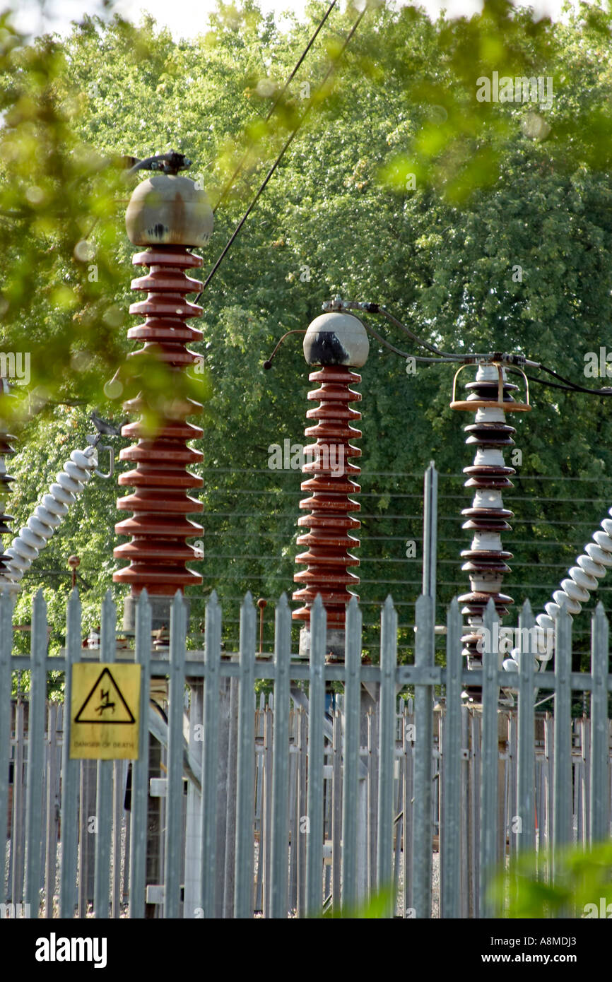 Electricity transmission transformer substation ceramic insulators ...