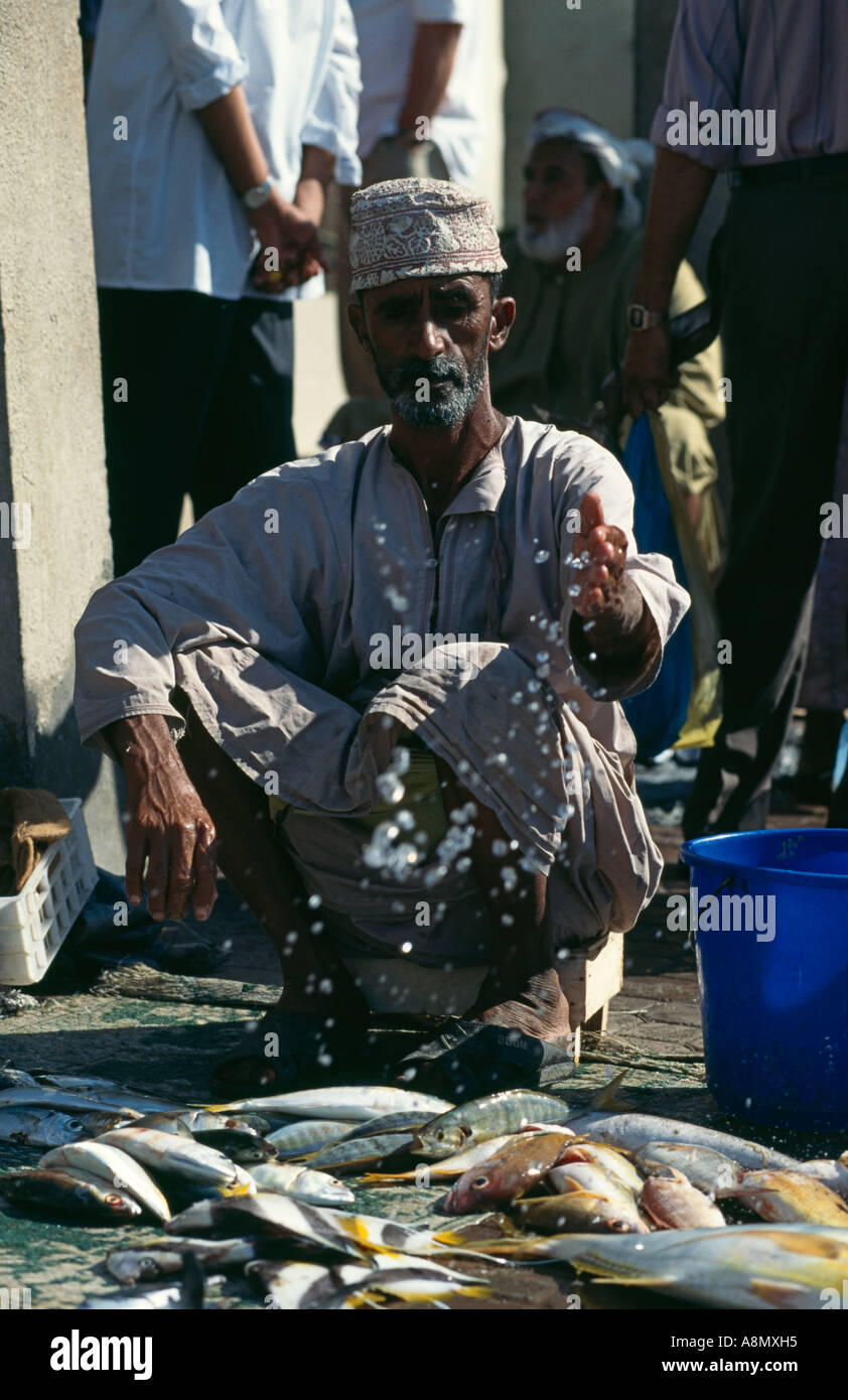 Selling fish in muscat hi-res stock photography and images - Alamy