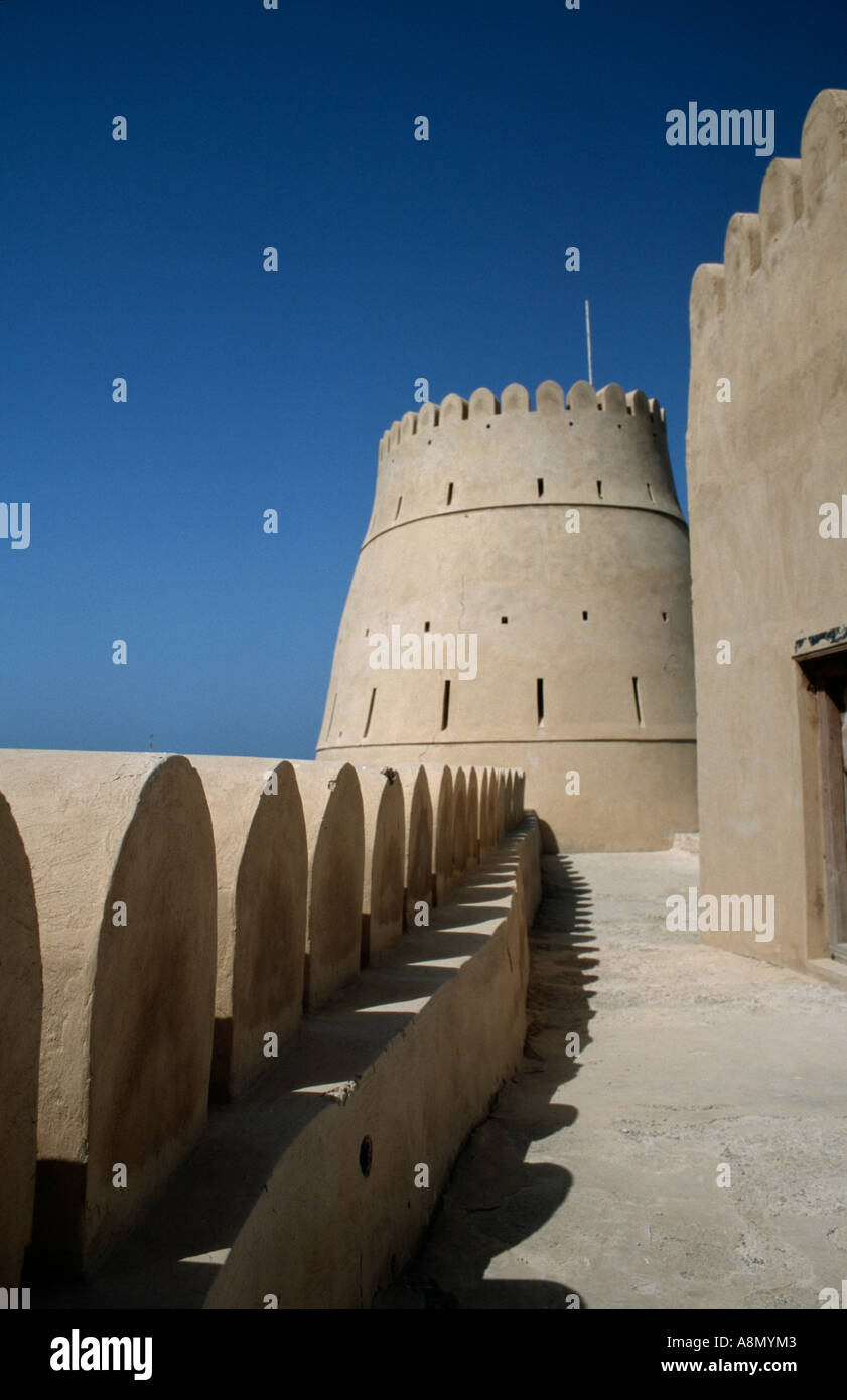 Bukha Fort in the coastal town of Bukha on the remote Musandam ...