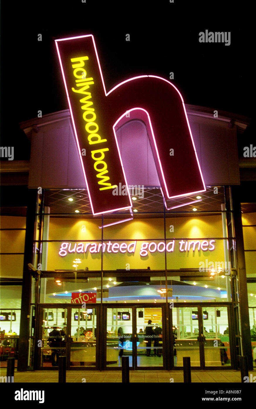 Hollywood Bowl, Bowling alley, London Borough of Newham East London GB ...