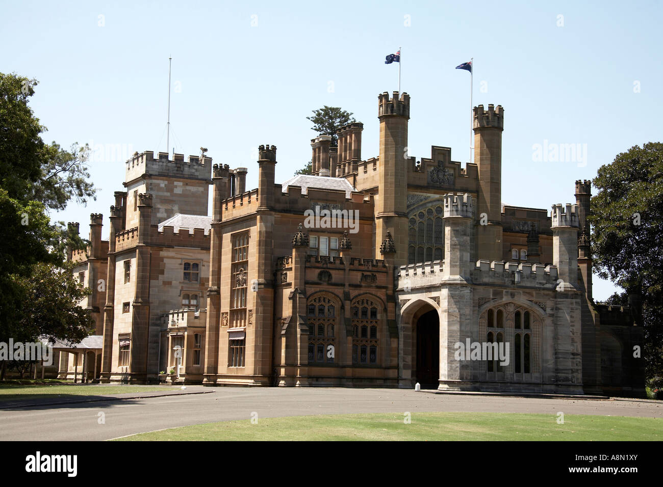 Government house in sydney hi-res stock photography and images - Alamy