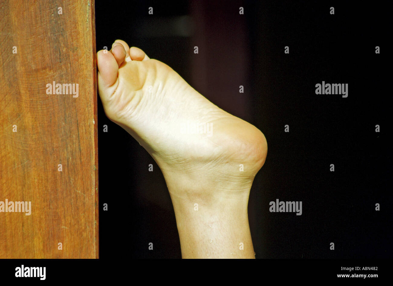 Woman s foot Stock Photo - Alamy