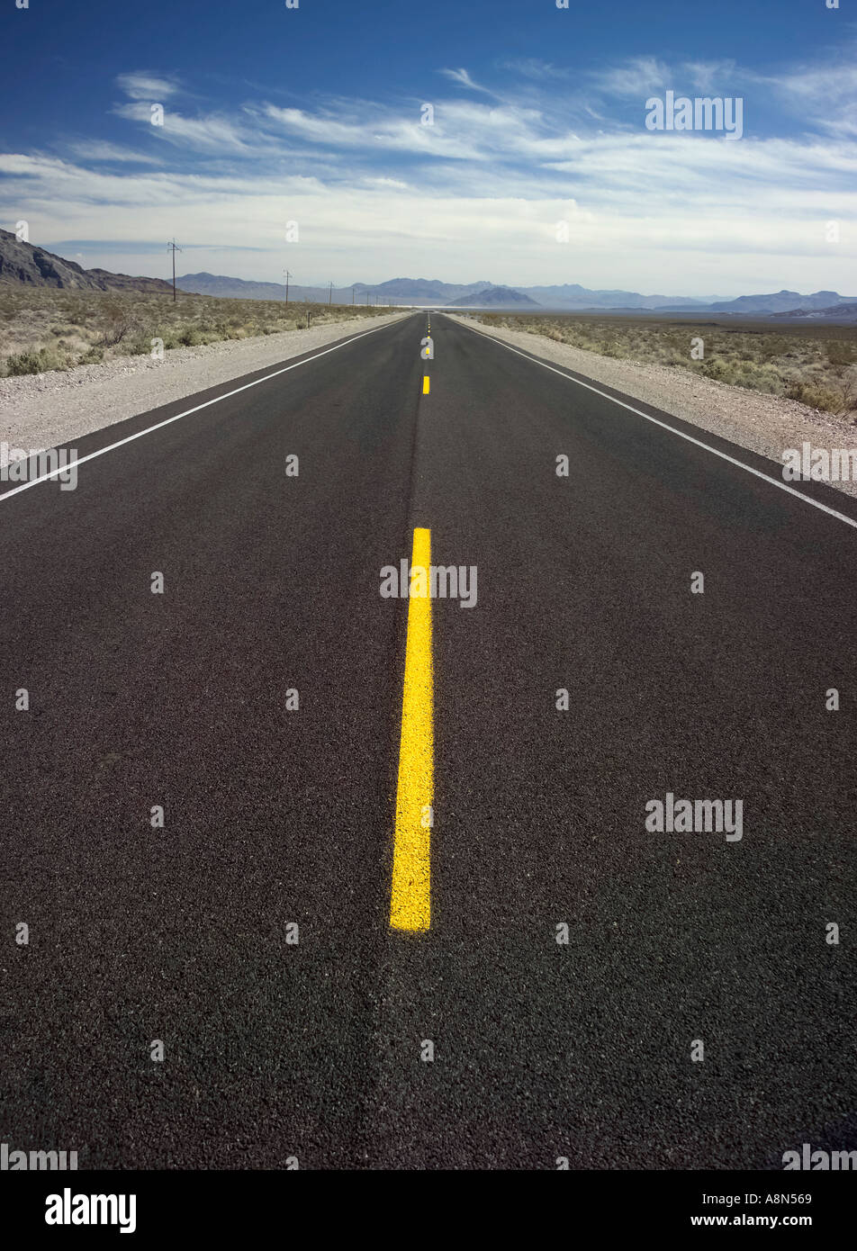 The open road Stock Photo - Alamy