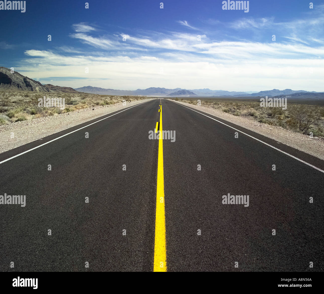 The open road Stock Photo - Alamy