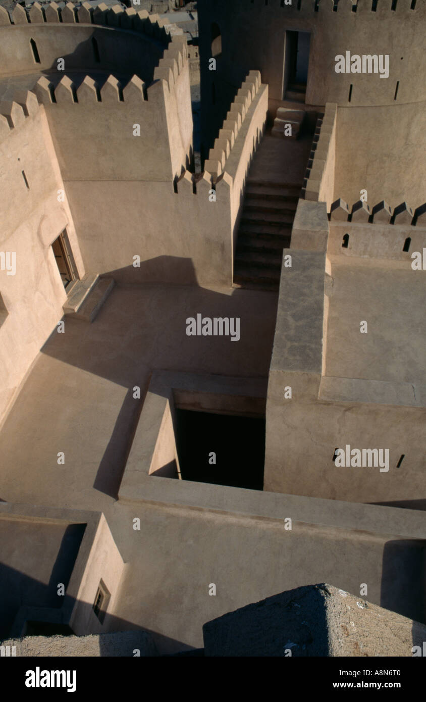 Oman rustaq rostaq fort castle hi-res stock photography and images - Alamy