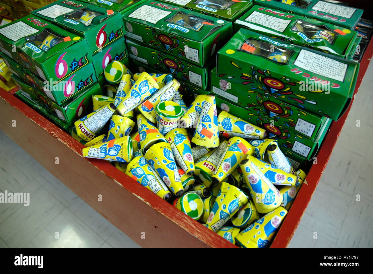 Fireworks store in Tennessee on the Interstate highway selling ...