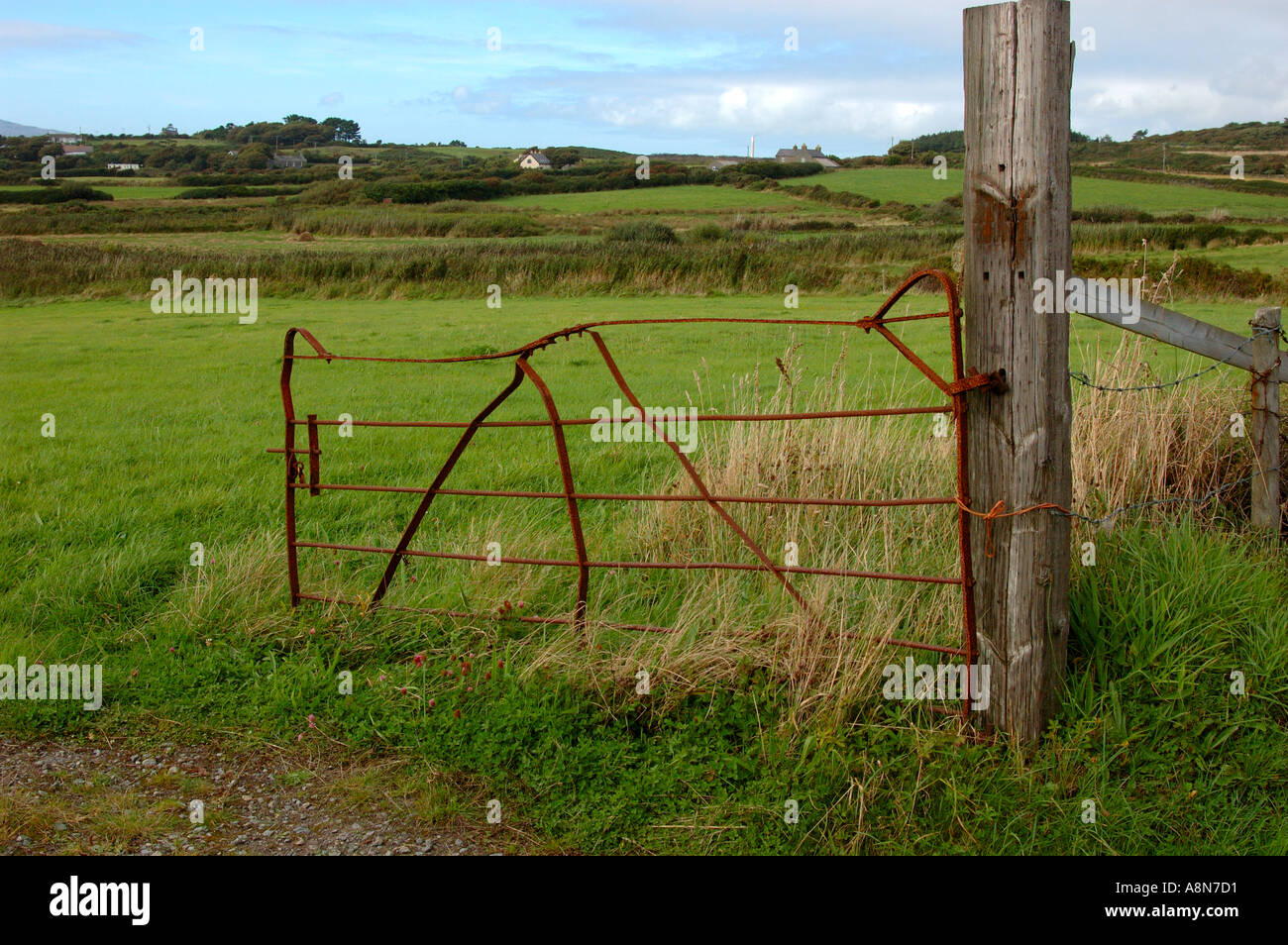 Standing by gate hi-res stock photography and images - Alamy