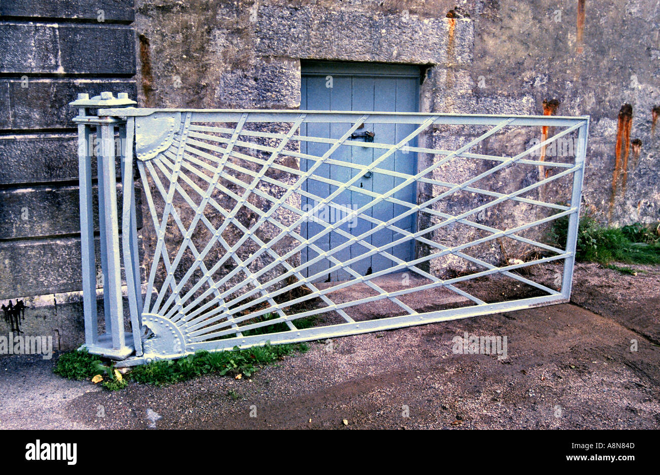 Original tollgate from the Menai Bridge designed by Thomas Telford and ...
